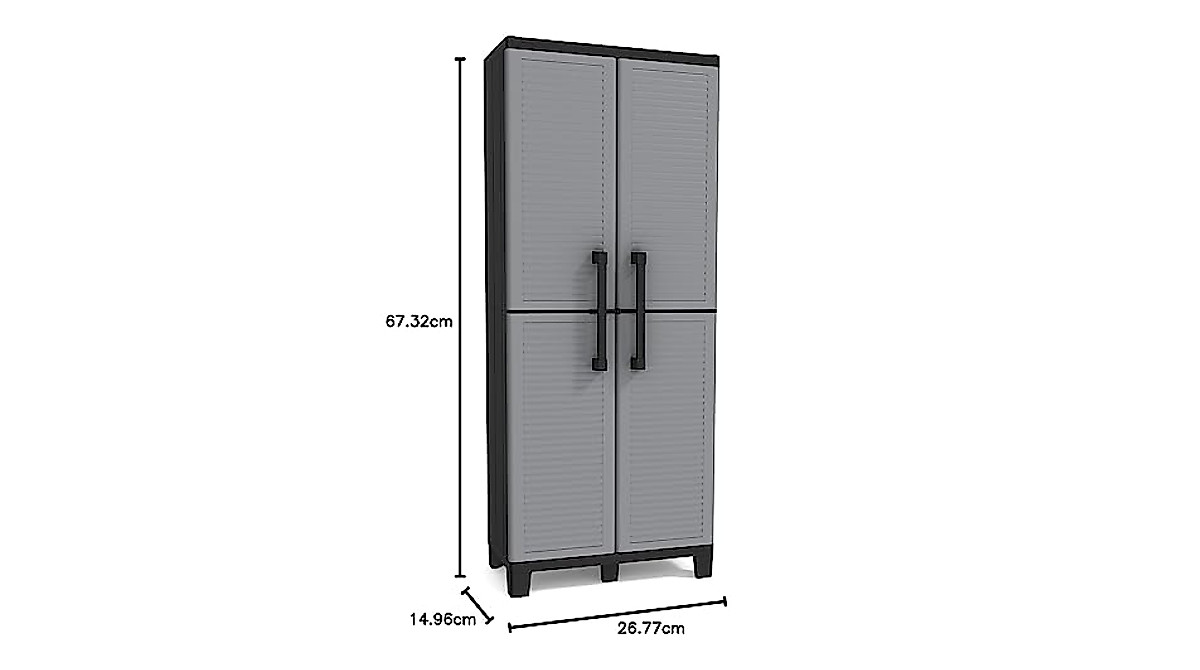 Keter Space Winner Resin Garage Cabinet - Organize Your Space