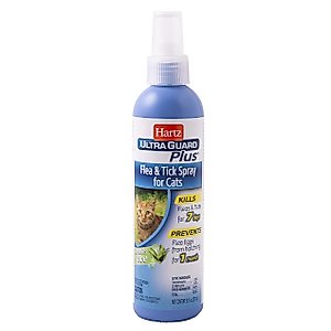 Hartz UltraGuard Plus Cat Flea & Tick Spray, 8 oz