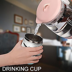 WYUSPGK 304 Stainless Steel Insulated Cup, World War Print Smooth Rim, Durable & Reusable - Perfect for Office, Home, And Travel