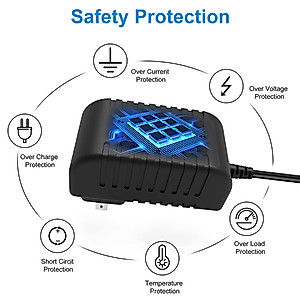 J-ZMQER 9V DC Power Adapter Compatible with MSR606 MSR605 MSR206 Magnetic Card Reader Writer Encoder