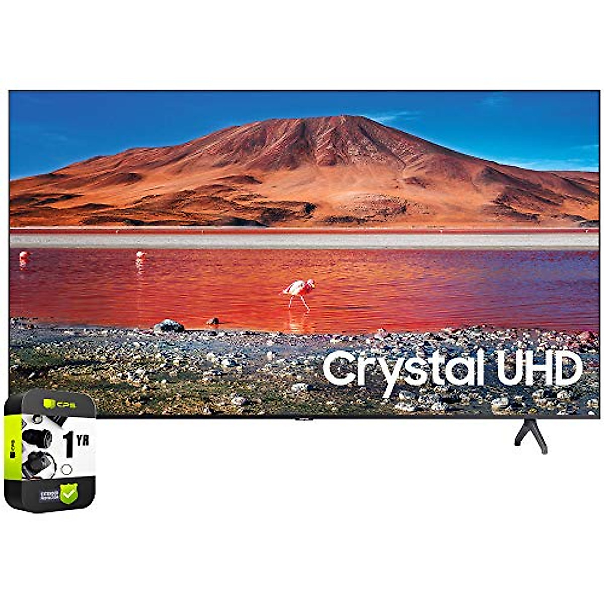 SAMSUNG UN55TU7000FXZA 55 inch 4K Ultra HD Smart LED TV Bundle with CPS Enhanced Protection Pack