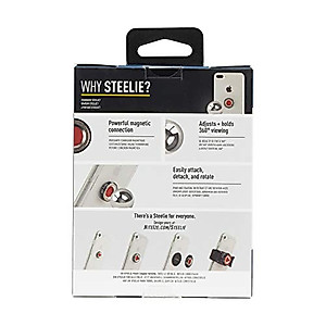 Nite Ize Original Steelie Tabletop Stand - Additional Pedestal Stand for Steelie Magnetic Phone + Tablet Mounting Systems