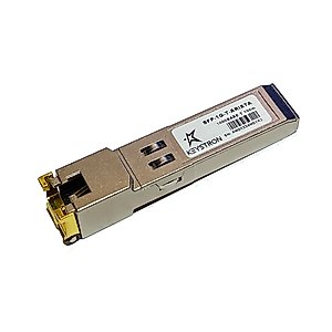Keystron SFP-1G-T Arista Compatible SFP 1000base-T Transceiver SFP-RJ45 XVR-00007-02