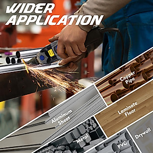 KELIN 16pcs Titanium Oscillating Tool Blades, Universal Multitool Blades for Metal Wood Cutting, Oscillating Saw Blade for Metal Hard Material, Multi Tool Blades Kits Fit Dewalt Bosch Milwaukee Ryobi