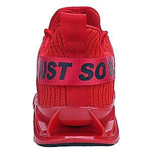 WONESION Mens Sport Fitness Workout Shoes Comfortable Slip on Casual Sneakers for Men Boys