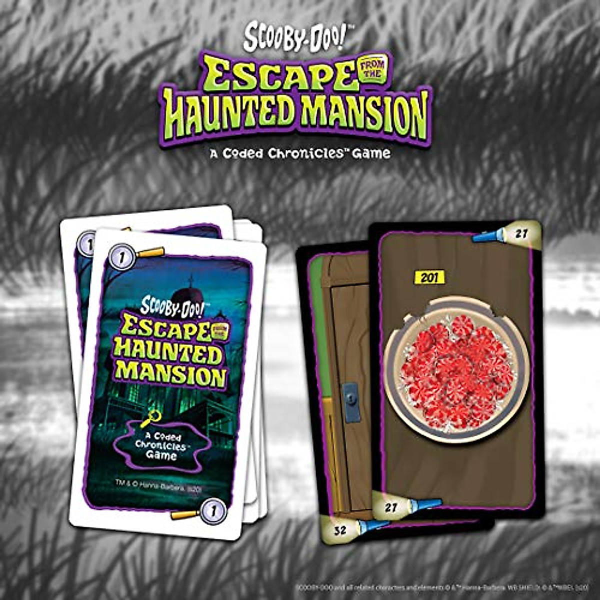 Scooby-Doo: Escape from The Haunted Mansion - A Coded Chronicles Game | Escape Room Game for Kids & Adults | Featuring Iconic Characters and Mysteries | Officially Licensed Hanna-Barbera Game