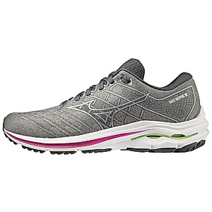 Mizuno womens Wave Inspire 18 Running Shoe, Ultimate Grey-silver, 9 Wide US
