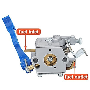 Hipa 545081811 Carburetor for Husqvarna 125B 125BX 125BVX Leaf Blower Replaces Zama C1Q-W37 590460102 581798001 Jonsered B2126 BV2126 Handheld Blower