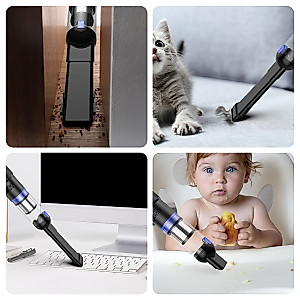 Zyrik Handheld Vacuum Cordless, Lightweight at 1.09 lbs with 15kpa Powerful Suction, Charging Dock, Single Touch Empty and Detachable Dust Cup Portable Hand Vac for Home Pet Hair Car Cleaning