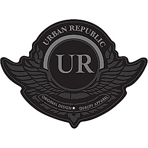 URBAN REPUBLIC Boys' Winter Jacket - Shell Parka Coat with Faux Fur Lined Hood, Size 10/12, Jet Black