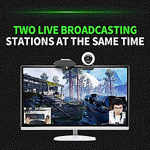 HD 1080P with Microphone and 3-Gear Light Conference Video Autofocus Computer HD Webcam Webcams Computer Peripherals