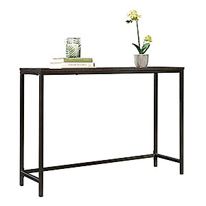 Sauder North Avenue Sofa Table, Smoked Oak finish
