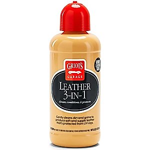 Griot's Garage 11019 3-in-1 Leather Cleaner 16oz