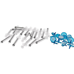 tCheck Syringe & Filter Refill Set – Optimized for tCheck Portable Potency Tester - Achieve Superior Testing Accuracy - 30x .22um Filters, 30x 1mL Syringes, & 1x 10mL Syringe