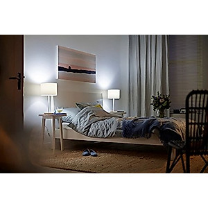 Philips LED Non-Dimmable A19 Frosted Light Bulb: 800-Lumen, 5000-Kelvin, 9-Watt (60-Watt Equivalent), E26 Base, Daylight, 4-Pack,455600