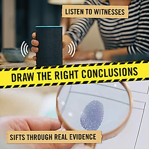 Hidden Games Crime Scene - The Midnight Crown - USA - Realistic Crime Scene Game, exciting Detective Game, Murder Mystery Game