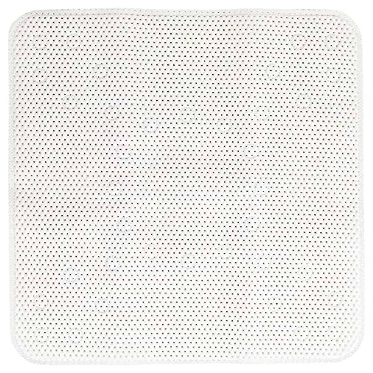 Duck Brand Softex Shower Mat, Machine Washable, 21 x 21 Inches, White, Skid Resistant (285154)