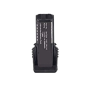 Synergy Digital Power Tool Battery, Compatible with Bosch GSR Mx2Drive Power Tool, (Li-ion, 3.6V, 2000mAh) Ultra High Capacity, Replacement for Bosch 2 607 336 241, 2 607 336 242, BAT504 Battery