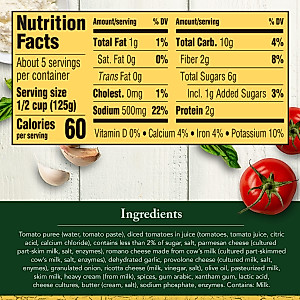 Classico Four Cheese Tomato Spaghetti Pasta Sauce (24 oz Jar)