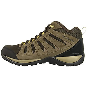 Columbia Mens Redmond V2 Mid Waterproof Hiking Shoe, Brown, 10 US