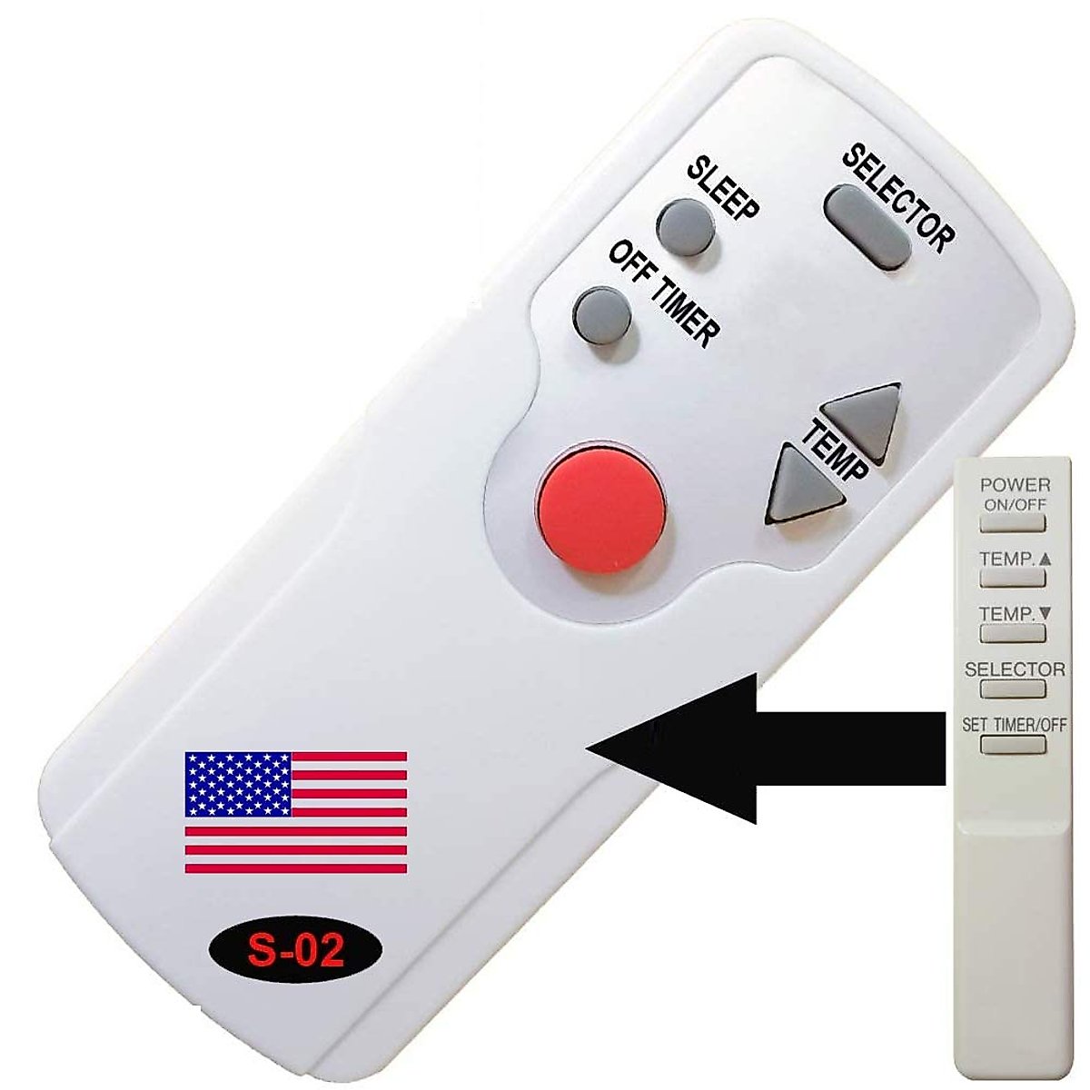 Replacement Sharp Air Conditioner Remote Control CRMC-A463JBE0 CRMCA463JBE0 RTCRMCA463JBE0 AF-R1108X AF-R908X AF-R709X AF-R505X AF-R1208X AF-R509X AF-R609X AF-T908X CRMC-A463JBEO CRMCA463JBEO