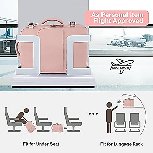 Sinaliy Travel Backpack for Women, Flight Approved Backpack, College Backpack Bag, Casual Daypack, Hiking Backpack, Waterproof Carry On Backpack Business Backpack