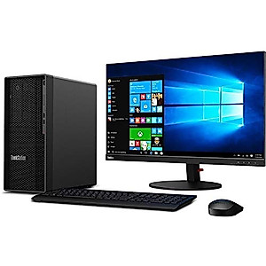 Lenovo ThinkStation P340 30DH000NUS Workstation - 1 i5-10500 - 16 GB RAM - 512 GB SSD - Tower - Raven Black - Windows 10 Pro 64-bit - DVD-Writer - English (US) Keyboard - Ethernet