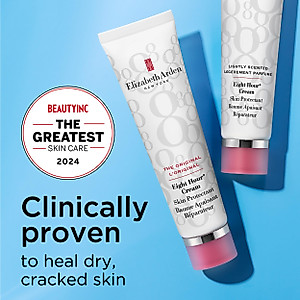 Elizabeth Arden Eight Hour Cream Skin Protectant, All-in-One Beauty Balm, Full Body Moisturizer that Hydrates, Smooths, Protects and Soothes, Lightly Scented, 1.7 Fl Oz, 1.7 oz.