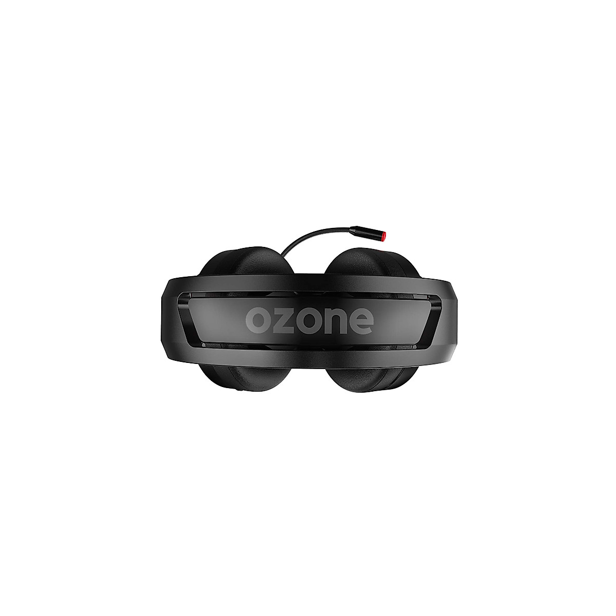 Gaming Headphones Ozone Rage X40 - Headphones with Microphone - Virtual 7.1 Sound, Software, 50m Speakers, Red LED, Adjustable Headband, Controller, PS4 Compatible, Ergonomic, Black