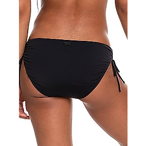 Roxy womens Classics Solid Beach Classics Hipster Bottom, Anthracite 22, Small US