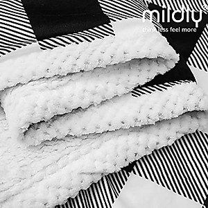 Christmas Throw Blanket, Soft Cozy Fleece Sherpa Fuzzy Blanket, Warm Plush Fluffy Flannel Throw Blanket Fall Winter for Couch Bed 60" X 80"