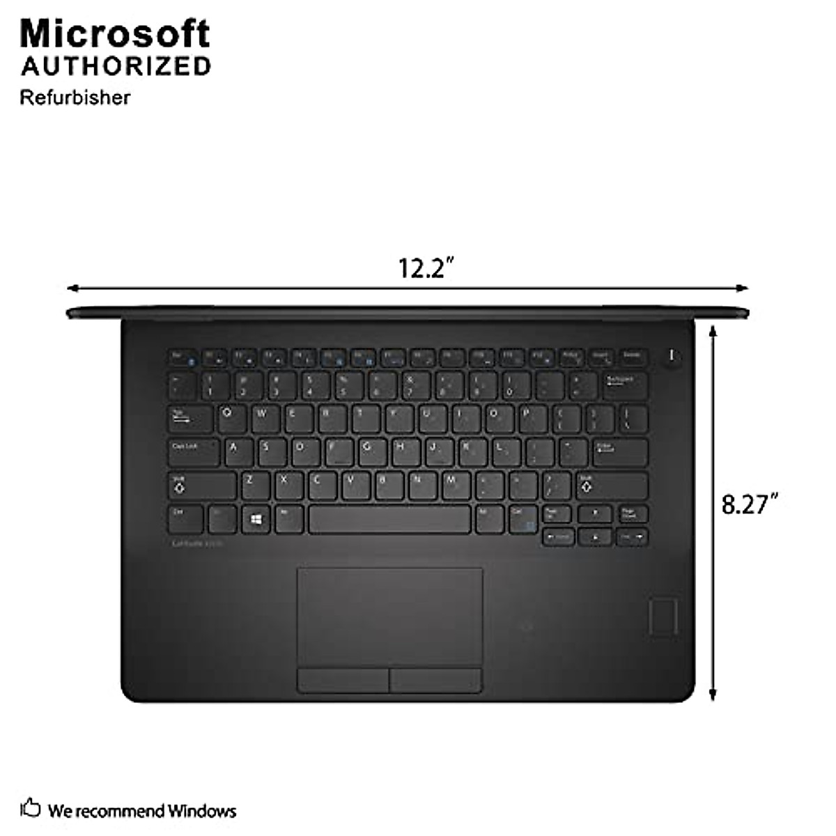 Dell Latitude E7270 Touch Screen UltraBook Business Laptop (Intel Core i7-6600U, 16GB Ram, 512GB SSD, HDMI, WiFi, SC Card Reader, Camera) Win 10 Pro (Renewed)