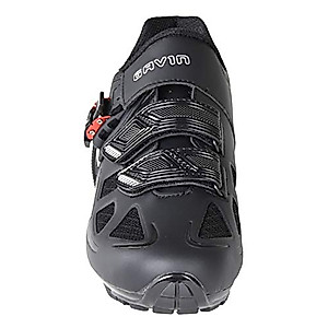 Gavin Elite MTB Cycling Shoe, Mountain Bike Shoe - SPD Cleat Compatible Black