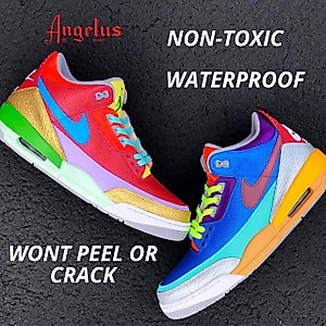 Angelus Acrylic Leather Paint Pink 1oz