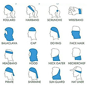 International Tie Gadsden 'Don't Tread on Me' Bandana – Face Mask, Soft & Breathable Material Multi-Functional Neck Gaiter, Balaclava, Sunmask or Headband (Don't Tread on Me)