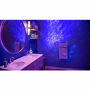 BlissLights Sky Lite - LED Laser Star Projector, Galaxy Lighting, Nebula Lamp for Gaming Room, Home Theater, Bedroom Night Light, or Mood Ambiance (Green Stars)