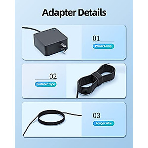 65W AC Charger Fit for Asus X550L X550LA X550Z X550ZA X550C X550CA X550J X550JX X550JK X550 Laptop Portable 7.5Ft Power Supply Adapter Cord