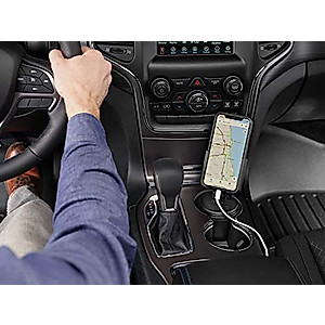 WeatherTech CupFone Cup Holder for Car Phone Mount Automobile Cradle Compatible with iPhone and Cell Phones