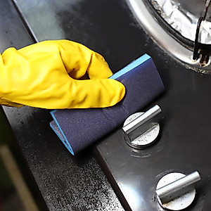 Bates- Sanding Sponge, 12 Pack, 3.9”x4.7”, 80/100/120/180 Grit, Sanding Block, Sanding Paper Block, Sandpaper Sponge Block, Sanding Blocks for Wood, Sanding Sponges, Sand Block, Sanding Blocks Drywall