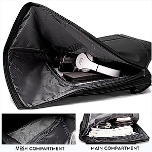 BANGE Travel Backpack,Smart Business Backpacks, Mens Fashion Rolltop Backpack Fits for 15.6 Inch Laptop