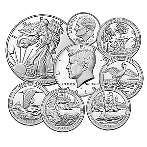 2018 S Limited Edition Silver Proof Set Proof