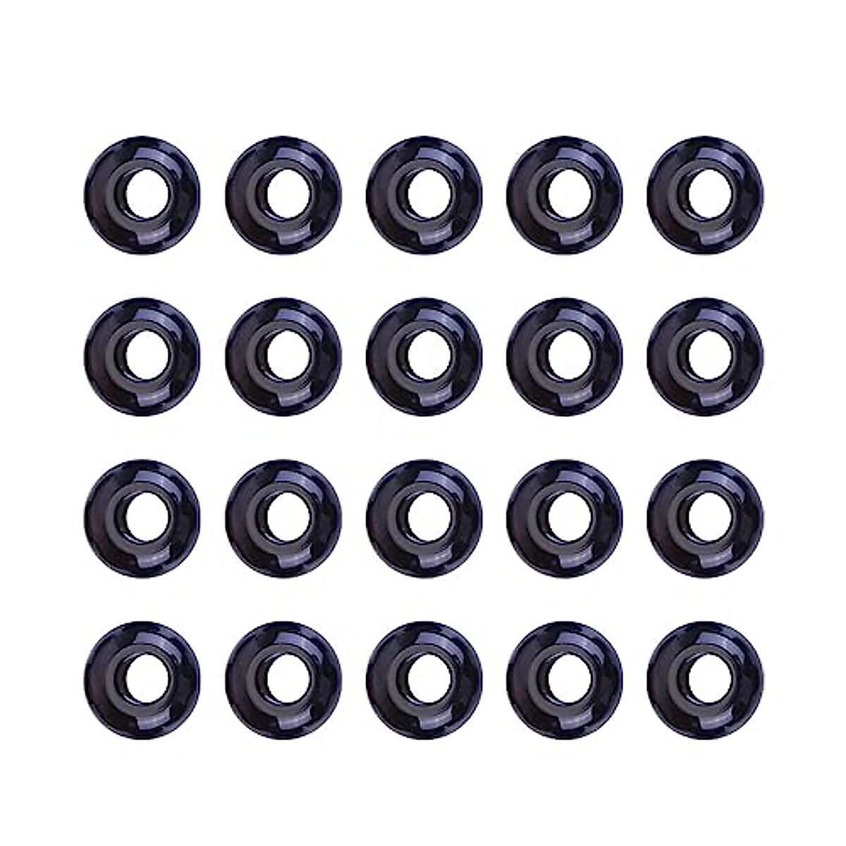 VILLFUL 20pcs Beads with Large Holes Gemstone Beads Large Hole Spacer Beads Gemstone Loose Beads Making Agate Beads Natural Agate Beads Beading Kits Jewelry Beads Round Beads Accessories