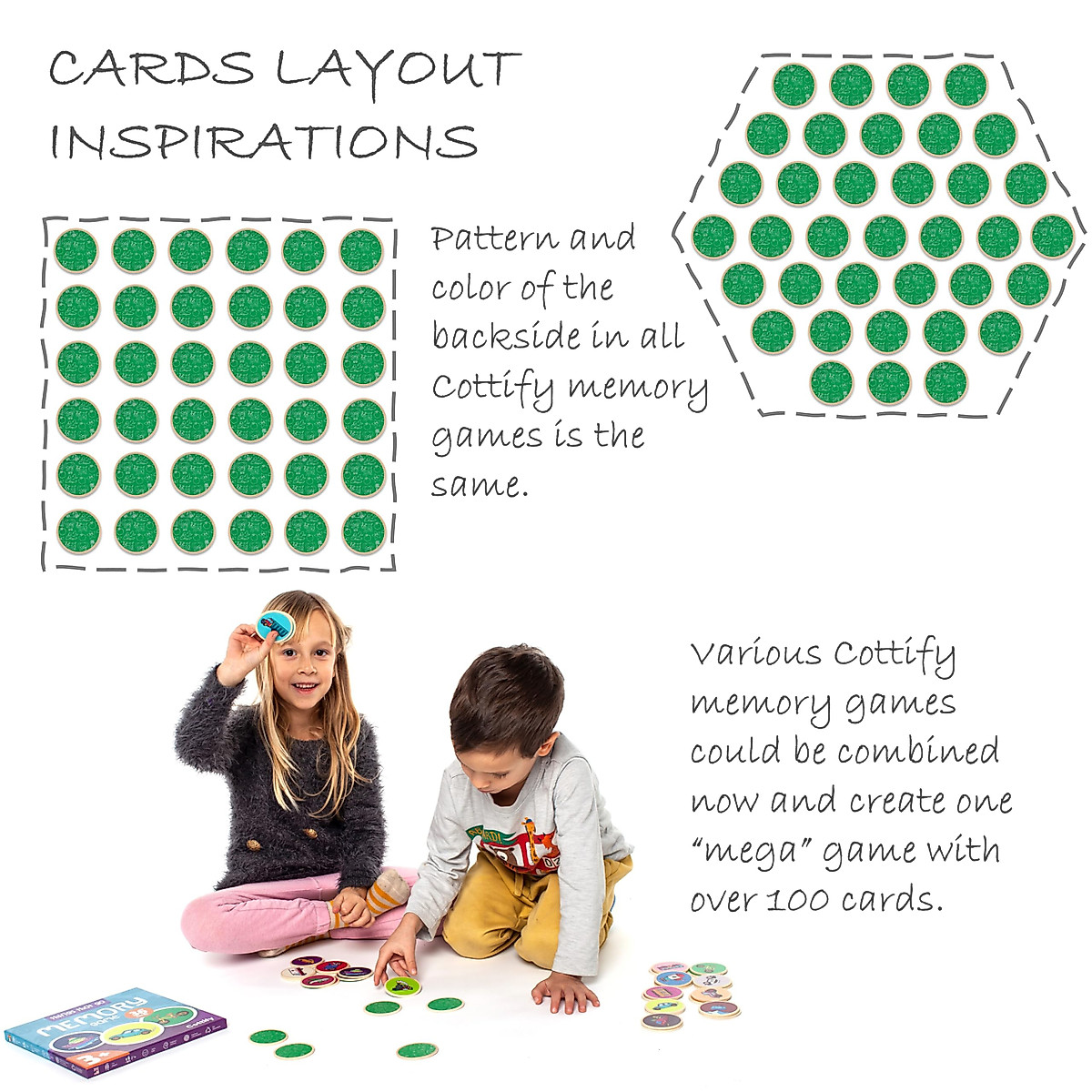 Montessori-Inspired Wooden Matching Game for Toddlers 2-4 Years - Things that Go - Durable, Scratch-Resistant 36 Card Set, Includes Carry Bag - Memory Game for Toddlers 2-4 Years - Means of Transport