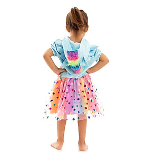 My Little Pony Rainbow Dash Toddler Girls Cosplay Tulle Dress 3T