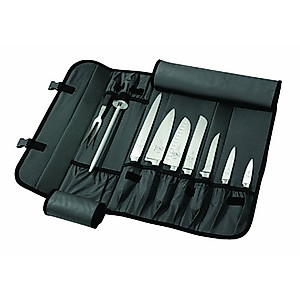 Mercer Culinary 10-Pocket Knife Case Black