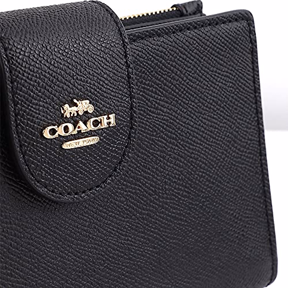 Coach Cross Grain Tech Wallet in Black