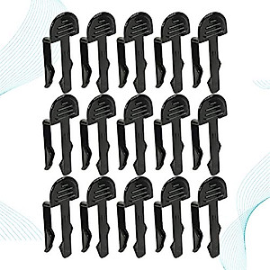 Cabilock Trash Bin Heavy Duty Clips 50pcs Plastic Garbage Bag Clips Basket Clip Waste Can Bag Holder Rubbish Clip for Home Kitchen Office Restaurant Trash Bin Trash Trash Cans