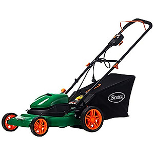 Scotts Outdoor Power Tools 50620S 20-Inch Steel Deck 12-Amp Corded Electric Lawn Mower, Black