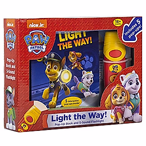 Nickelodeon PAW Patrol - Light the Way! A Little Flashlight Adventure Sound Book - PI Kids
