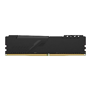 HyperX Fury 8GB 2666MHz DDR4 CL16 DIMM 1Rx8 Black XMP Desktop Memory Single Stick HX426C16FB3/8